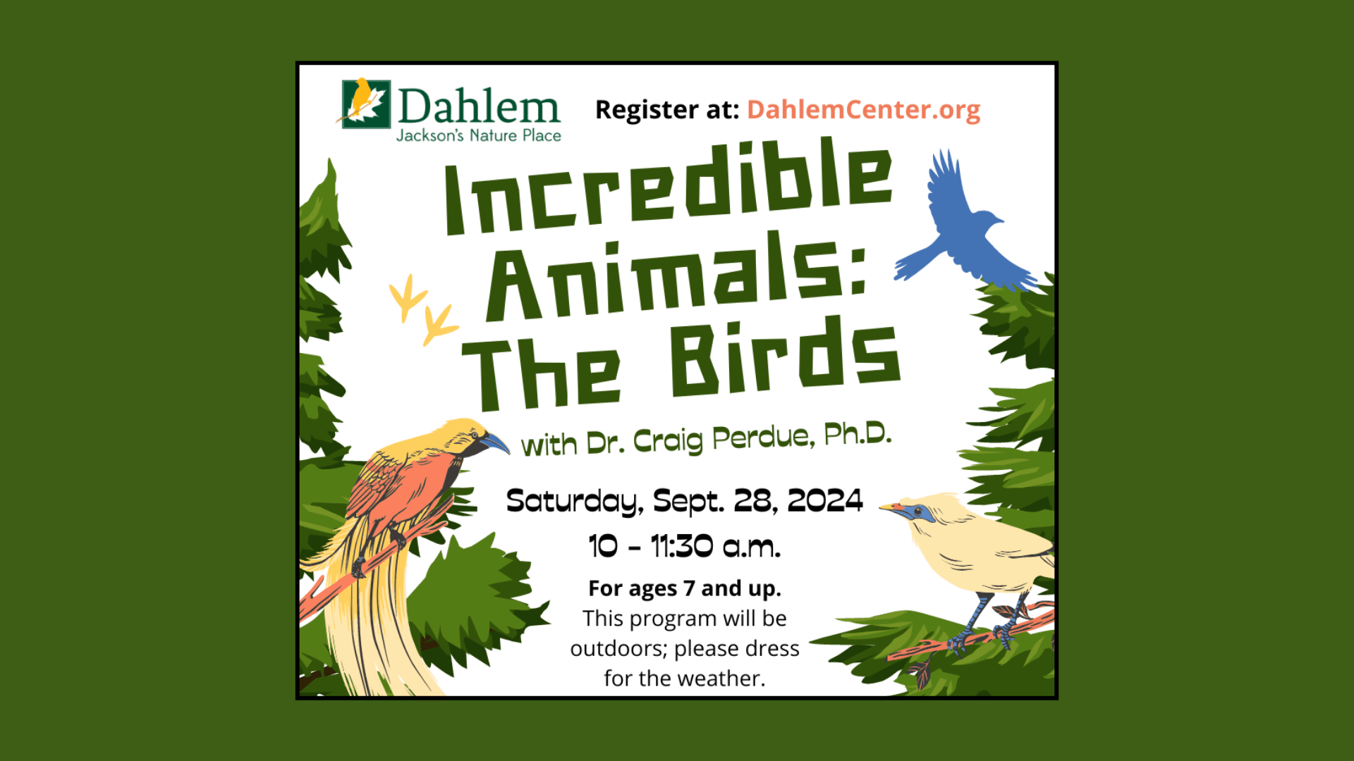 Dahlem Environmental Education | Jackson’s Nature Place